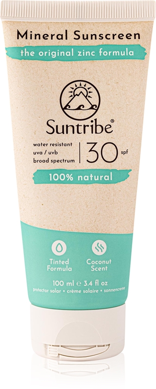Suntribe Mineral Sunscreen opalovací krém s minerály recenze | notino.cz