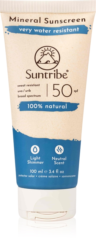 Suntribe Mineral Sunscreen mineralinis apsauginis veido ir kūno kremas ...