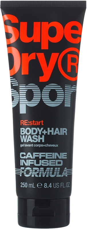 Superdry RE:start body and hair shower gel for men | notino.co.uk