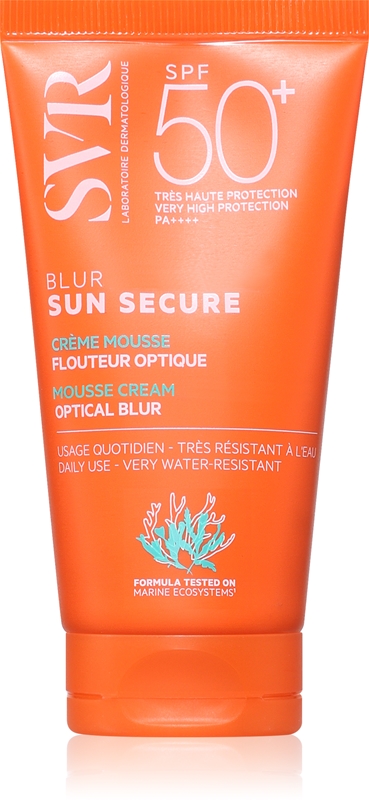 SVR Sun Secure Blur Crème mousse de flou optique pour un teint uniforme ...