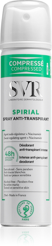 SVR Spirial antiperspirant spray with 48-hour effect | notino.co.uk