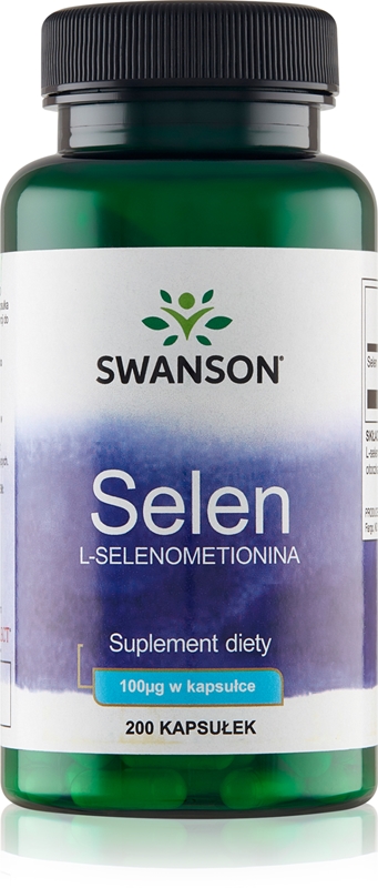 Swanson Selen SeLECT® L-Selenometionina wspomaganie prawidłowych ...