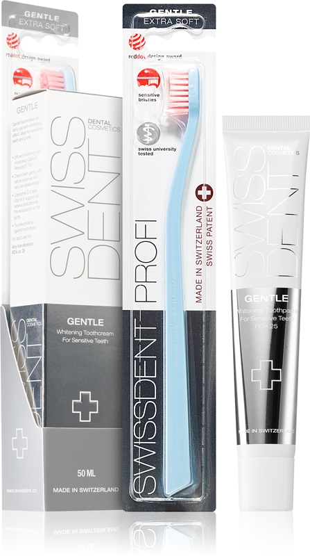Swissdent Gentle Combo Pack set for perfectly clean teeth Mint | notino ...