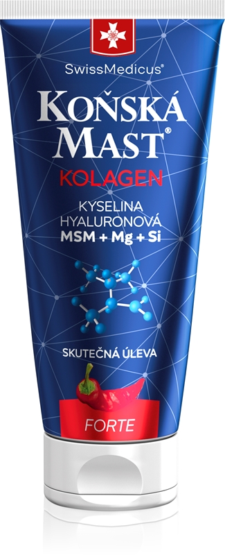SwissMedicus Horse Ointment with Collagen Forte Warming Salbe mit ...