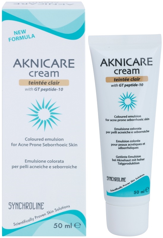 Synchroline Aknicare Aknicare Coloured Emulsion for Acne Prone ...