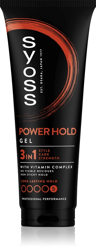 Syoss Men Power Hold żel modelujący bardzo mocno utrwalający opinie | notino.pl