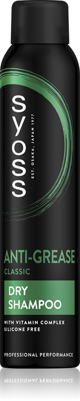 Syoss Anti Grease Dry Shampoo for rapidly oily hair | notino.ie