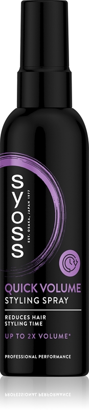 Syoss Quick Volume Styling Spray Volumenspray zur Benutzung während des ...