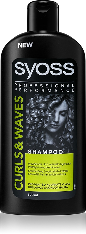 Syoss Curl Me Feuchtigkeit spendendes Shampoo für welliges und lockiges ...