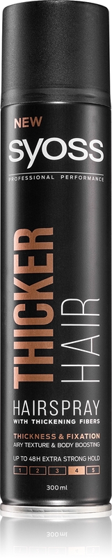 Syoss Thicker Hair Haarspray mit extra starker Fixierung