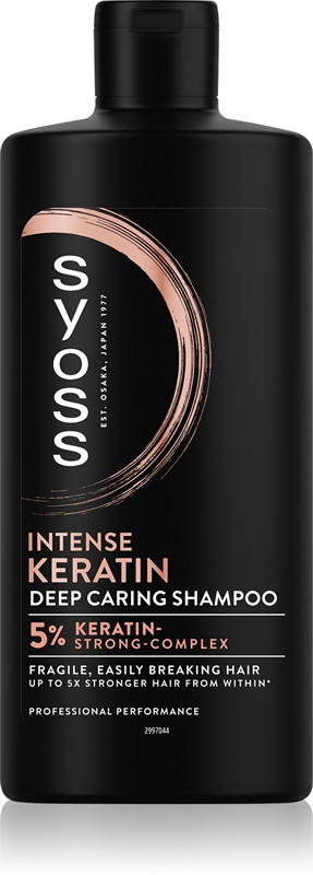 Syoss Keratin shampoo alla keratina contro la rottura dei capelli ...
