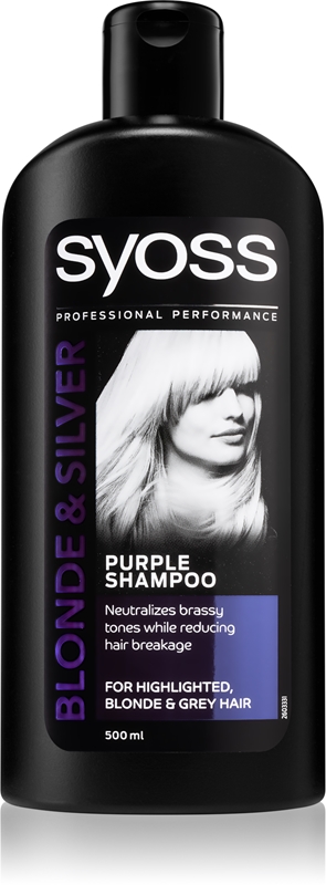 Syoss Blonde & Silver shampoo die gele tonen neutraliseert | notino.nl