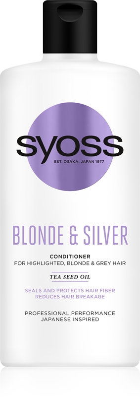 Syoss Blonde & Silver балсам за руса и сива коса | notino.bg