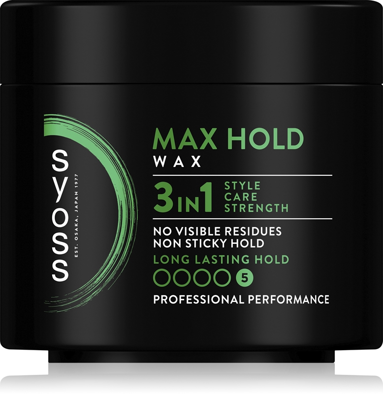 Syoss Max Hold styling wax with extra strong hold | notino.co.uk