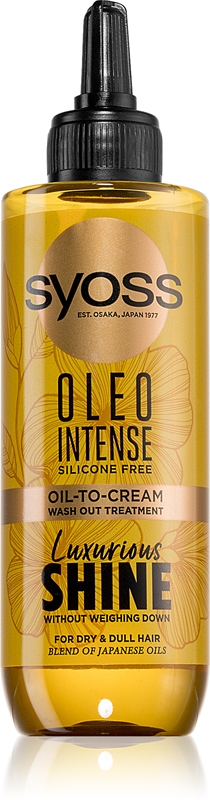 Syoss Oleo Intense крем на основі олійки для блиску та шовковистості ...