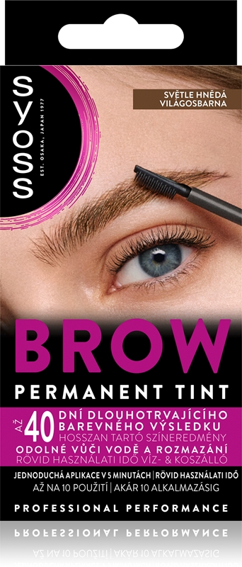 Syoss Brow Tint farba na obočie | notino.sk