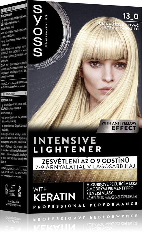 Syoss Intensive Lightener värinpoistoaine hiusten vaalentamiseen ...
