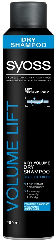 Syoss Volume Lift champô seco para dar volume | notino.pt
