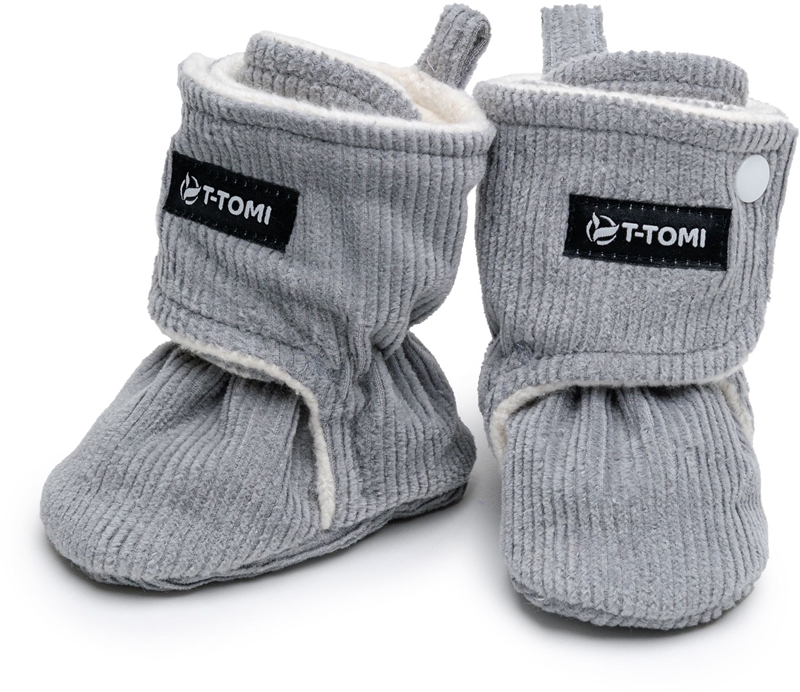 T-TOMI Booties Grey baby shoes | notino.co.uk