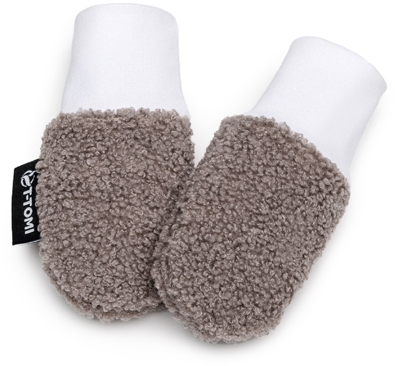 T-TOMI TEDDY Gloves Grey mitt for children from birth | notino.co.uk