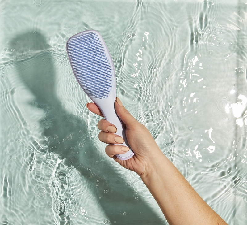 Tangle Teezer Ultimate Detangler Lilac & Blue Flat Brush for all hair ...