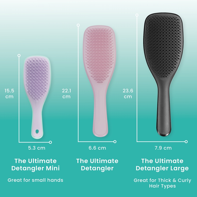 Tangle Teezer Mini Ultimate Detangler Salmon Pink Apricot brush for ...