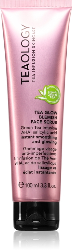 Teaology Tea Glow Blemish Face Scrub exfoliant purifiant visage anti ...
