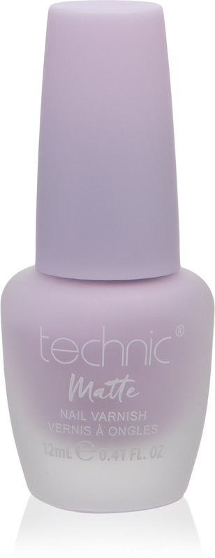 Technic Cosmetics Matte Nail Varnish long-lasting nail polish with matt ...