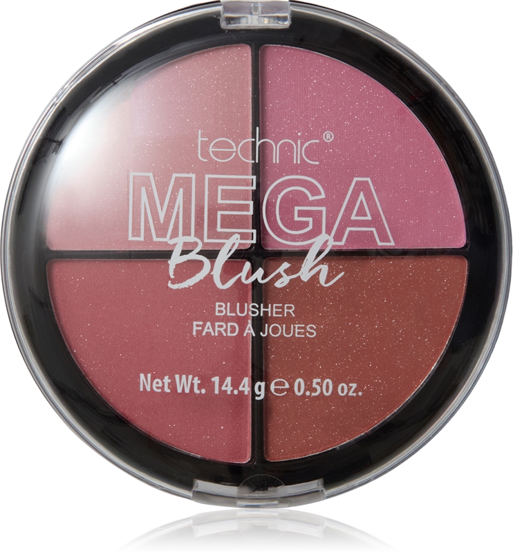 Technic Cosmetics Mega Blush palette de blush | notino.fr