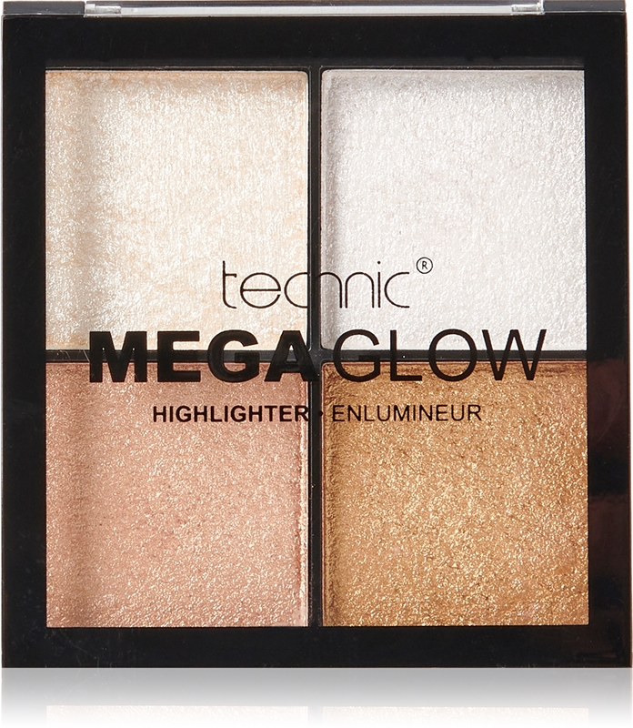 Technic Cosmetics Mega Glow paleta iluminadora | notino.pt