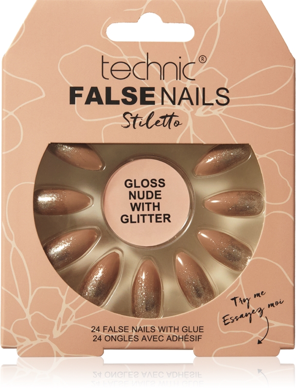 Technic Cosmetics False Nails Stiletto umelé nechty | notino.sk