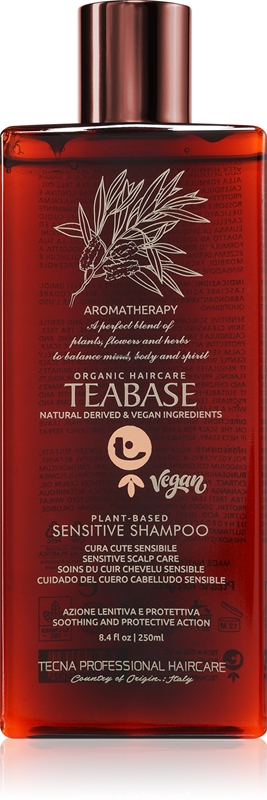 Tecna Teabase Sensitive Shampoo champô para o couro cabeludo sensivel e ...