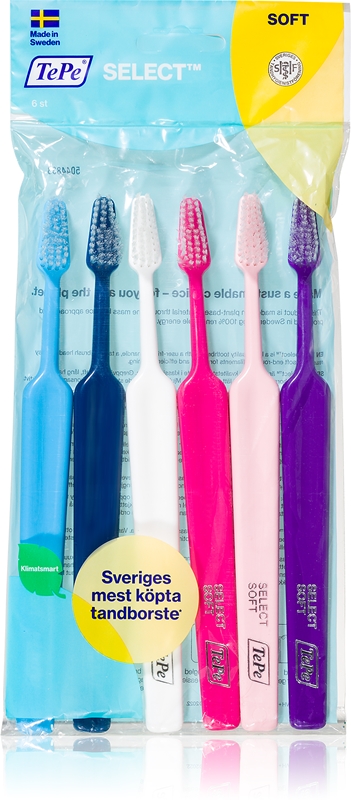 TePe Select Soft 4+2 toothbrushes | notino.co.uk