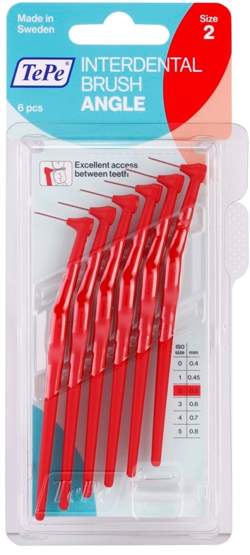 TePe Angle Size 2 interdental brushes | notino.co.uk