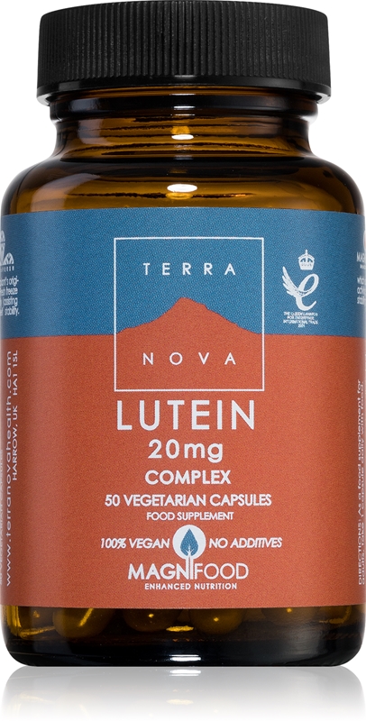 Terranova Health Lutein complex 20 mg kapsuly na posilnenie očí | notino.sk