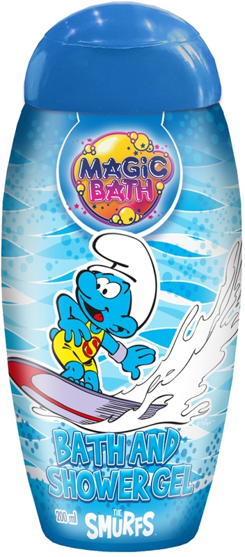The Smurfs Magic Bath Bath & Shower Gel τζελ για ντους και μπάνιο για ...