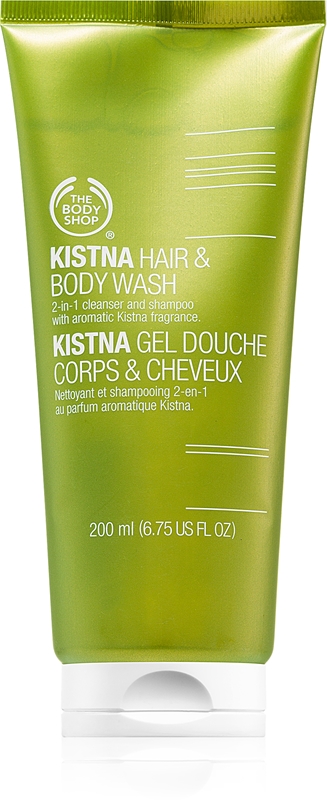 The Body Shop Kistna Hair & Body Wash Body and Hair Shower Gel for men ...