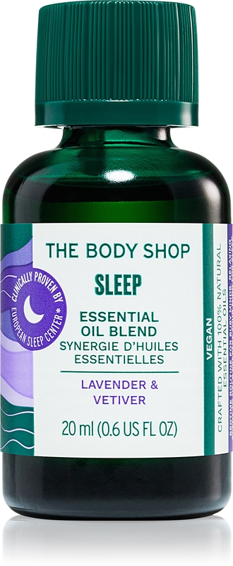 The Body Shop Sleep Lavander & Vetiver essential oil for better sleep ...