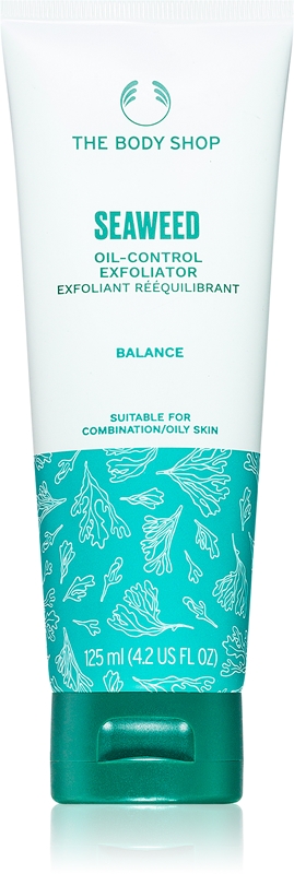The Body Shop Seaweed Oil-Control Exfoliator light exfoliating gel with ...
