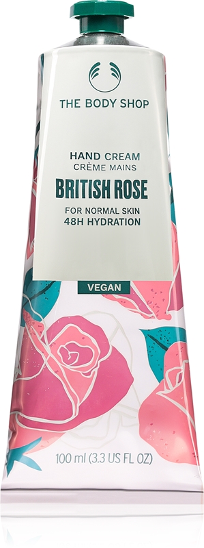 The Body Shop British Rose Hand Cream Moisturising Hand Cream | notino.ie