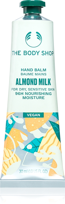 The Body Shop Almond Hand Balm Vegan rankų kremas su migdolų pieneliu ...