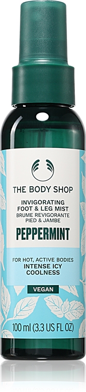 The Body Shop Peppermint Foot Spray Spray For Legs with cooling effect ...