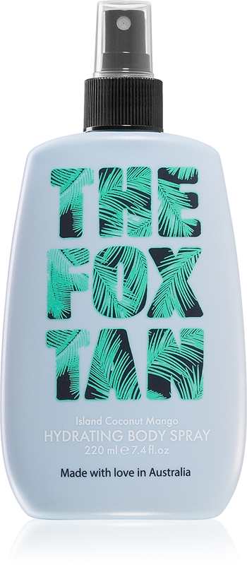The Fox Tan Hydration Island Coconut Mango spray corporal refrescante ...