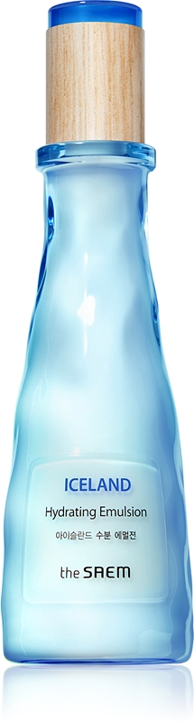 The Saem Iceland emulsão de hidratação intensiva para pele seca e ...