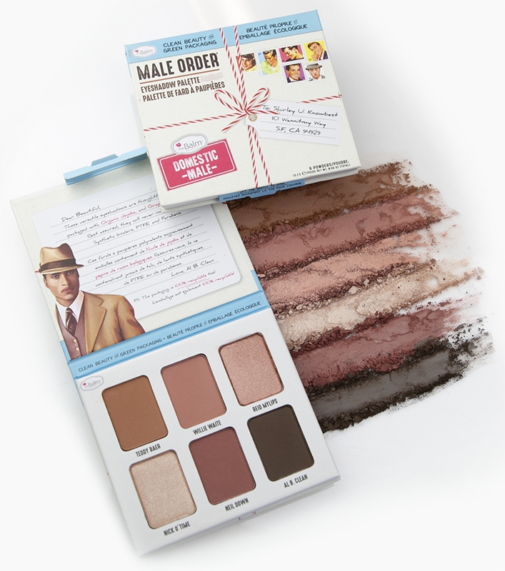 theBalm Male Order® Domestic Male палитра от сенки за очи | notino.bg