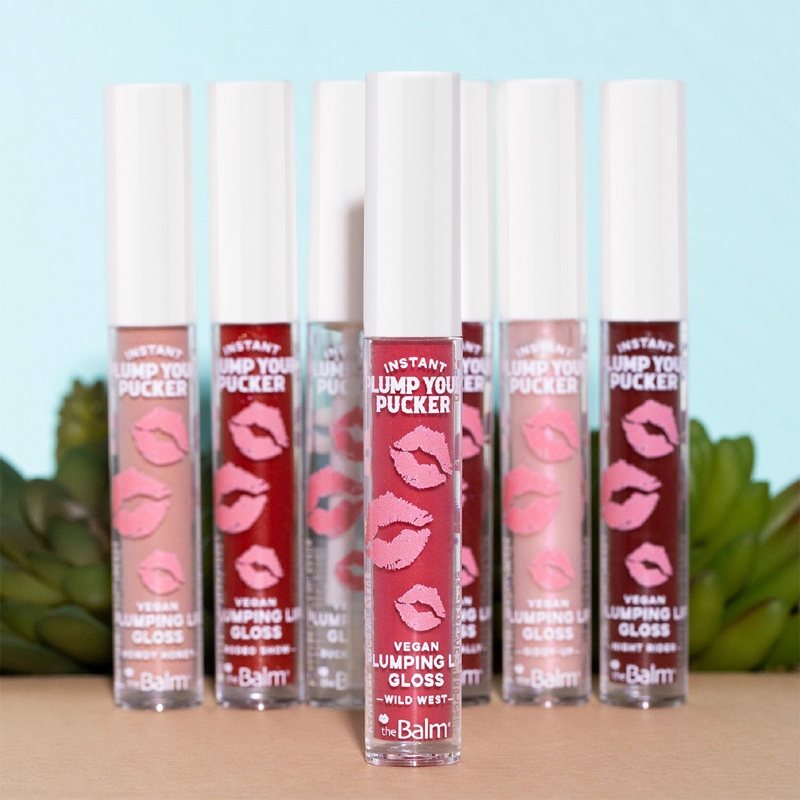 theBalm Plump Your Pucker Lip Gloss блясък за устни за по-голям обем ...