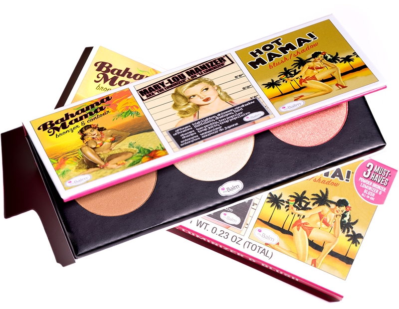 theBalm Must-Haves Powder Trio kit de maquilhagem | notino.pt