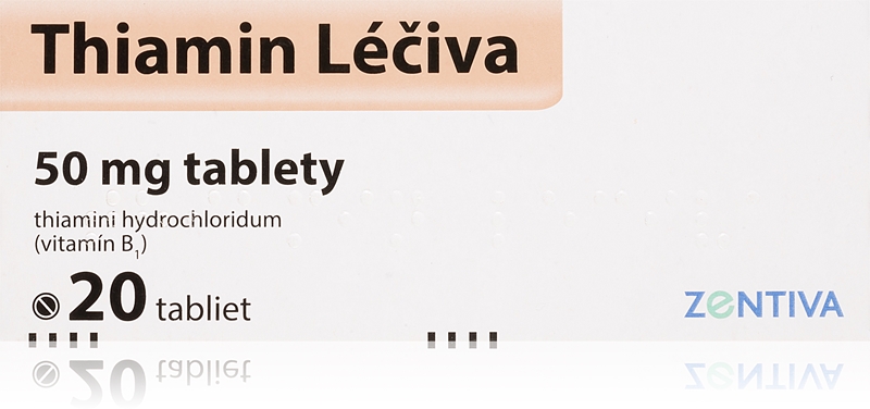 Thiamin Léčiva Thiamin 50mg tablety | notino.sk