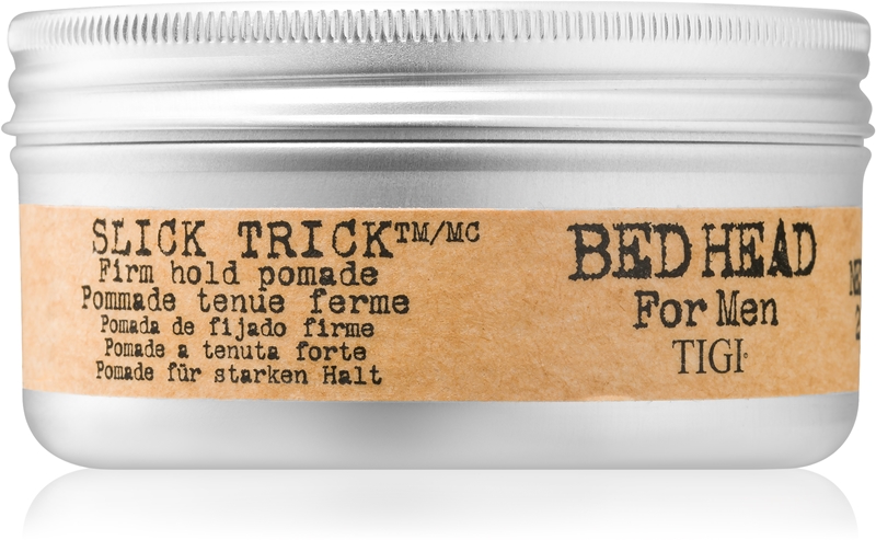 TIGI Bed Head B for Men Slick Trick hair pomade with strong hold ...