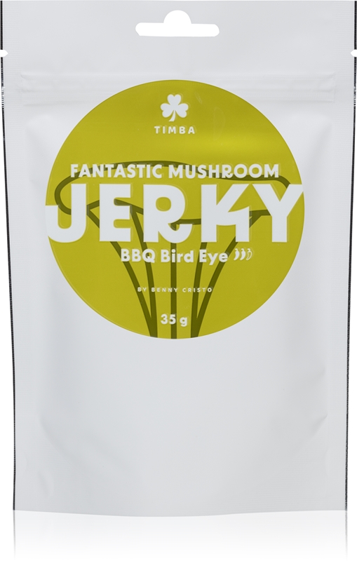 Timba Fantastic Mushroom Jerky BBQ Bird Eye rostlinné jerky | notino.cz